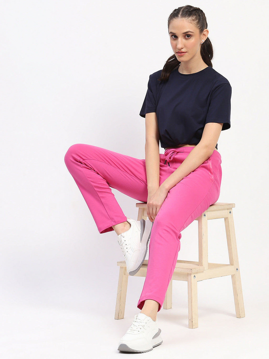 mSECRET Hot Pink Track Bottoms – Madameonline