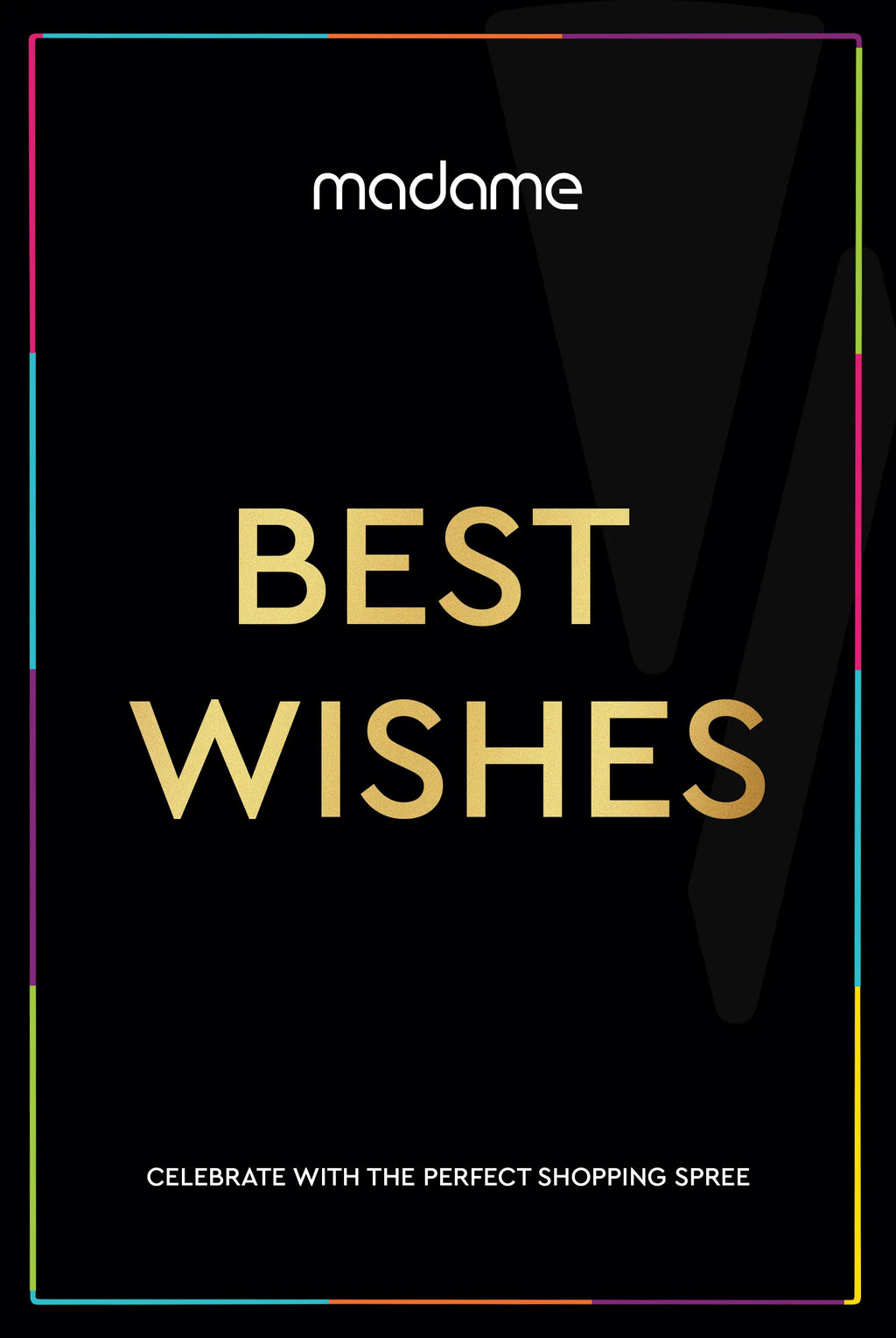 Best Wishes Gift Card – Madame